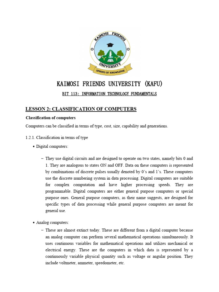 Lecture 2 Notes Pdf Laptop Mainframe Computer