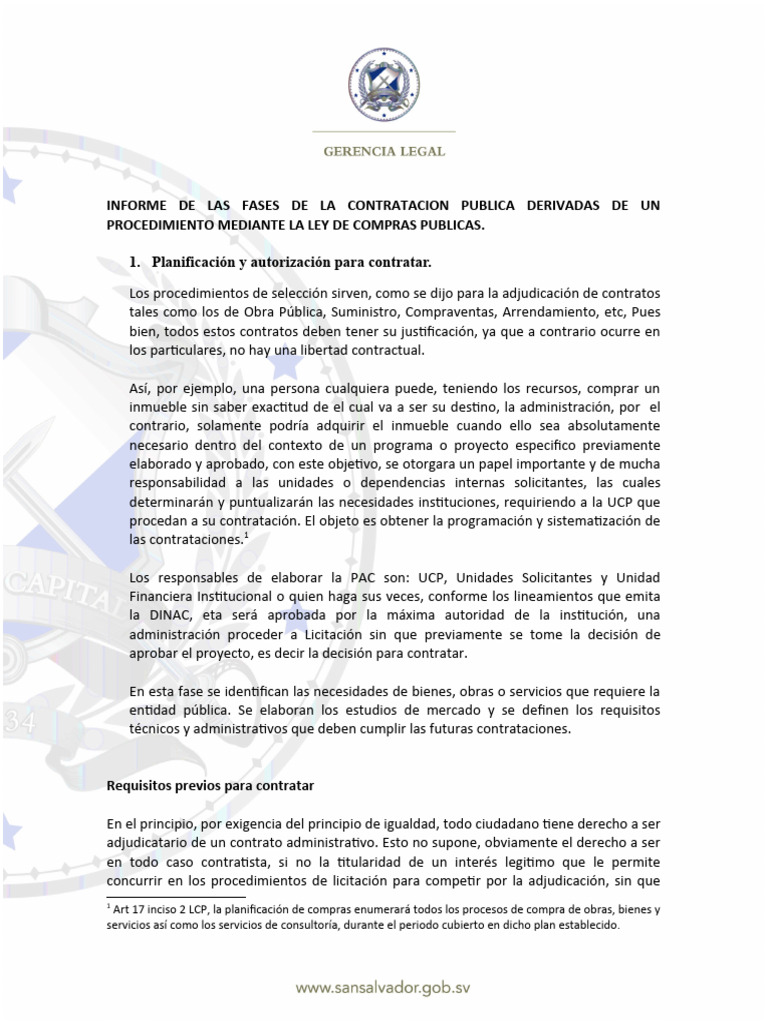 informe de compras publicas | PDF | Administración Pública | Regulación