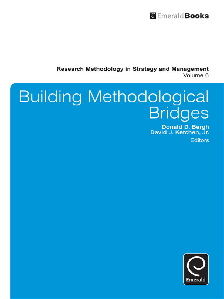 (Research Methodology in Strategy and Management 6) Donald D. Bergh and ...
