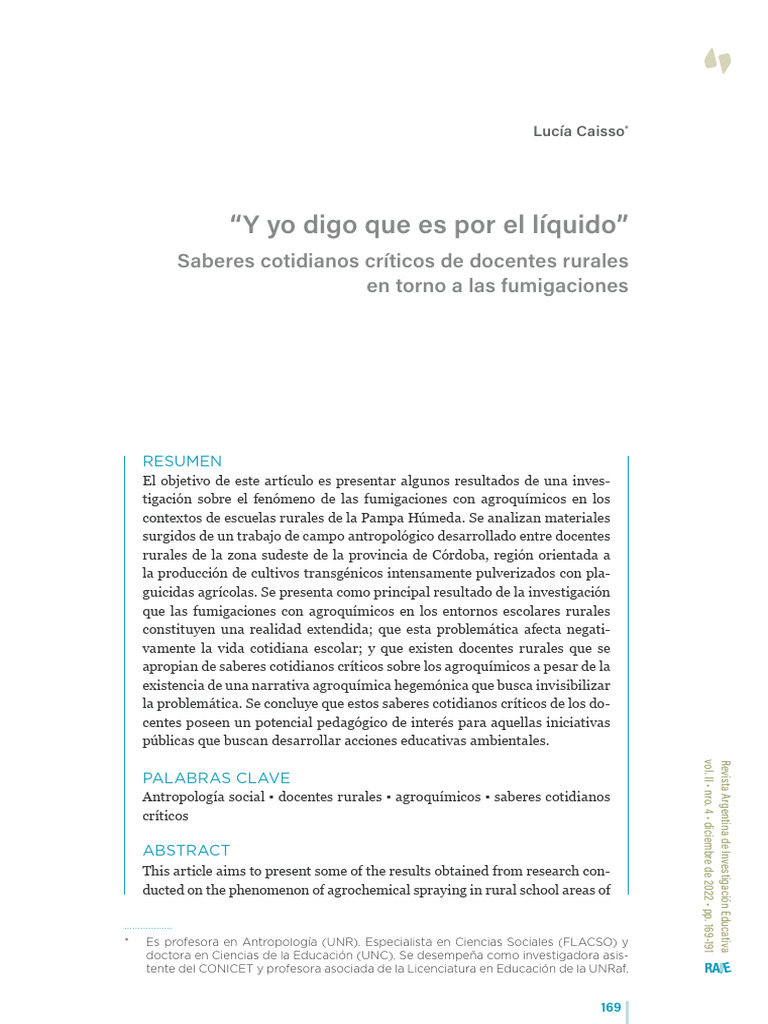 Caisso | PDF | Pesticida | Agricultura