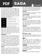 Lancer Combat Action Cheat Sheet | PDF | Naval Mine | Ammunition
