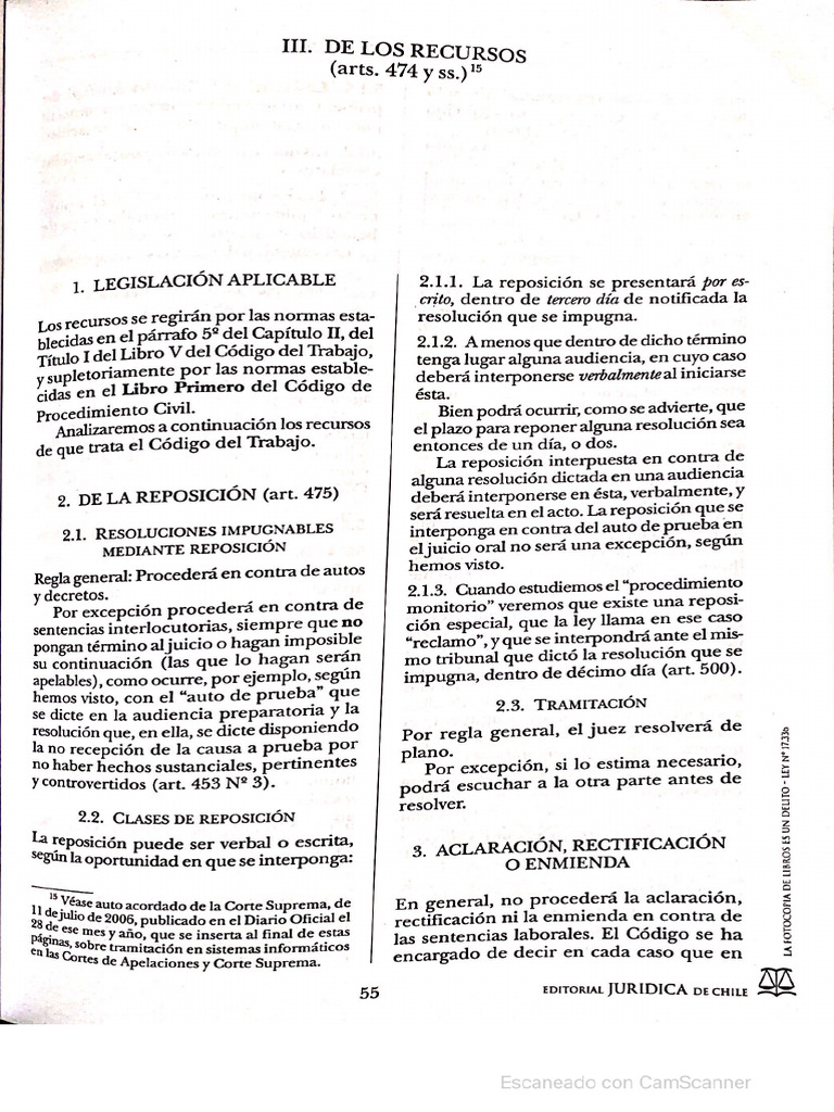 APUNTE 4. RECURSOS | PDF