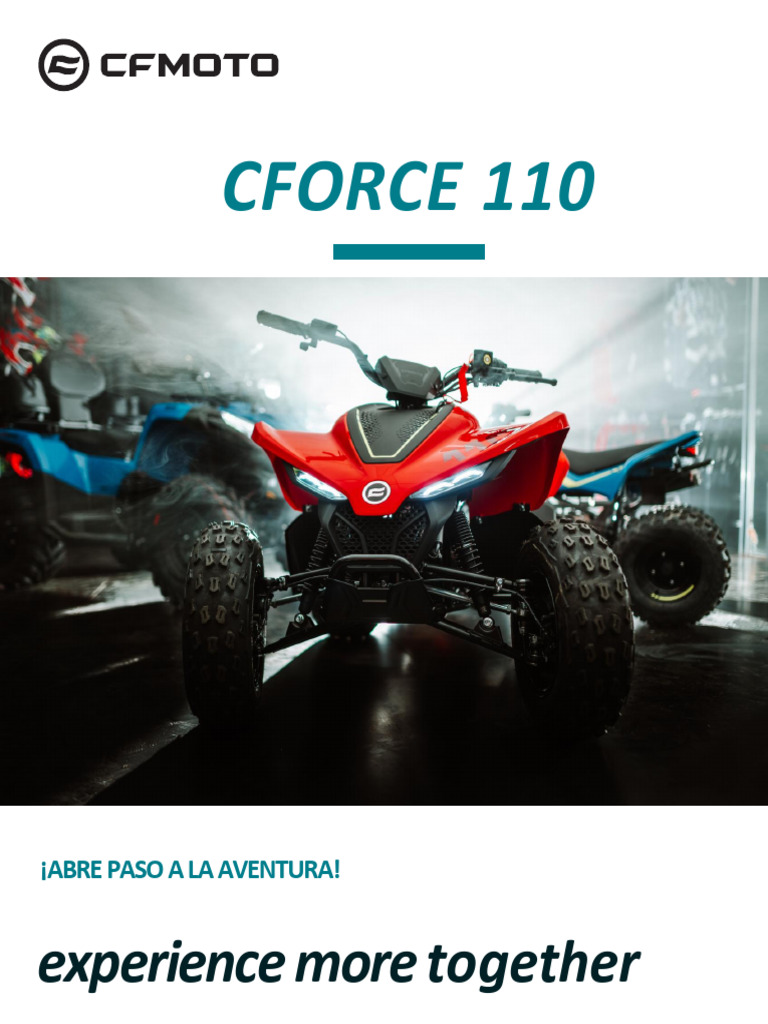 Ficha Tecnica c Force 110 | PDF