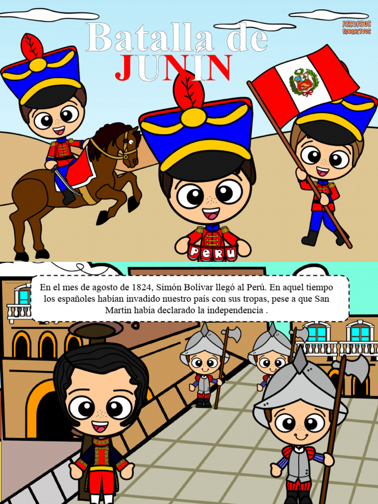 Cuento Imprimible Batalla de Junin | PDF