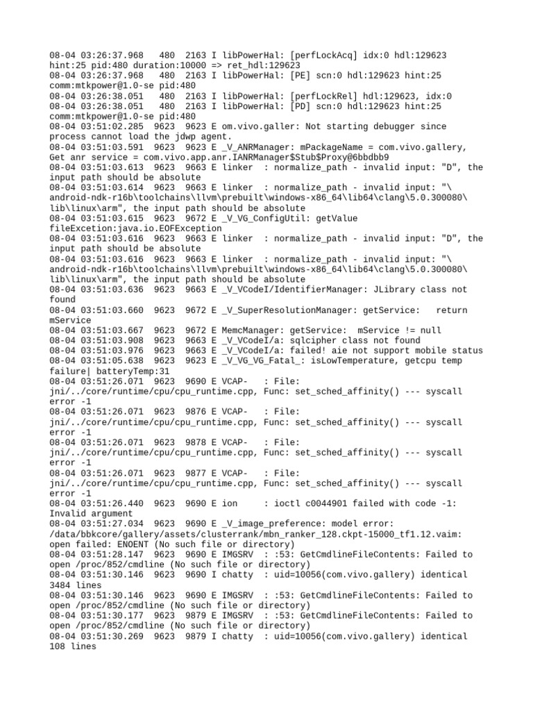 Log | PDF | Computer Architecture | Software Engineering