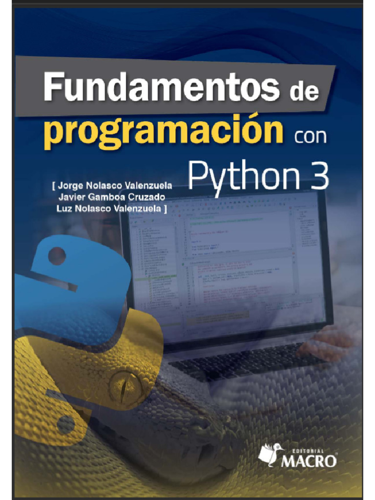 Fundamentos Programación Python Tres | PDF