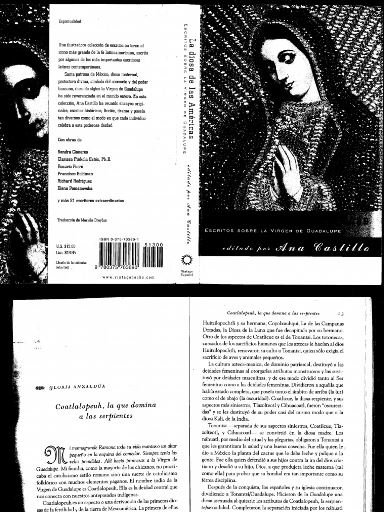 ANZALDUA in Castillo. La Diosa de Las Américas (Coatlaxopeuh) | PDF