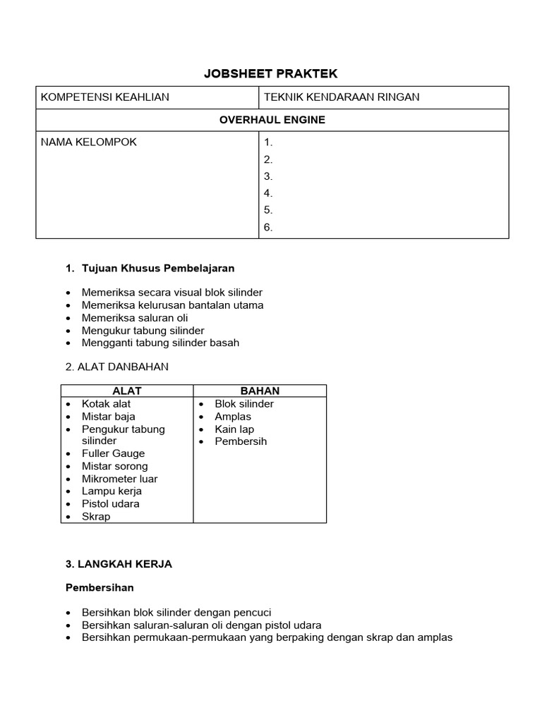 Dokumen - Tips - Jobsheet Praktek Blog Selinder | PDF