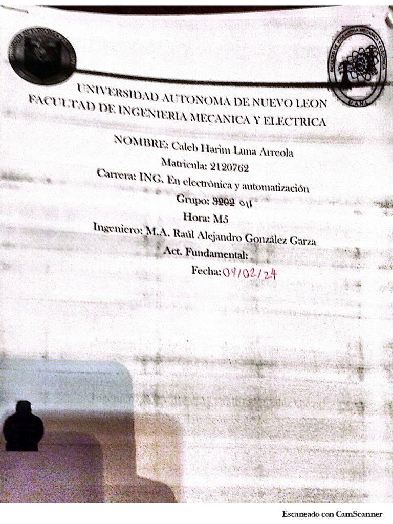 Act - Fundamental 1 - Caleb Luna - 011 | PDF