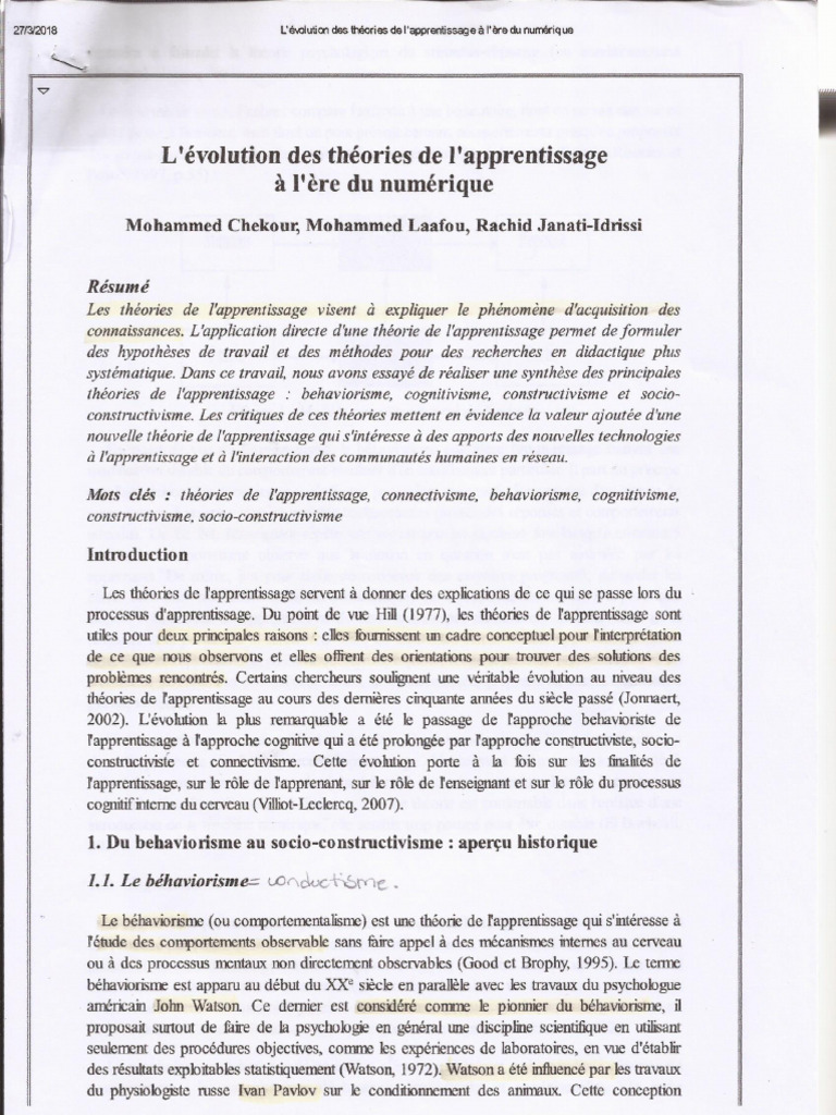 Levolution Des Theories Pdf