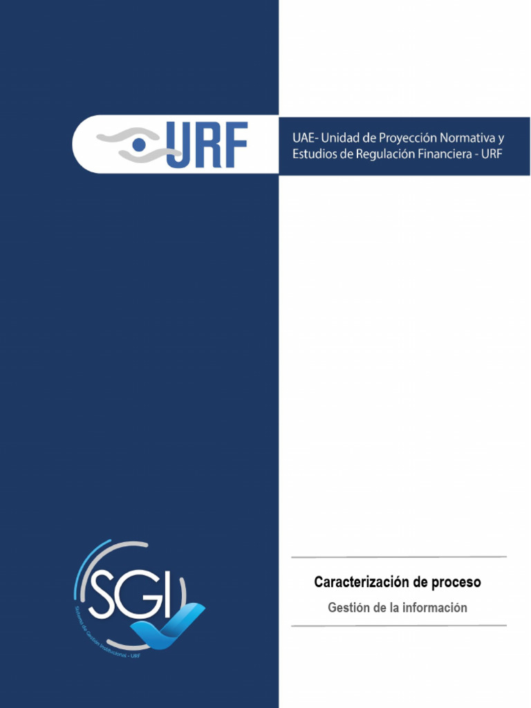 GI-CP-001 V5 Carac Gest Informacion | PDF | Gestión de registros | Seguridad de información