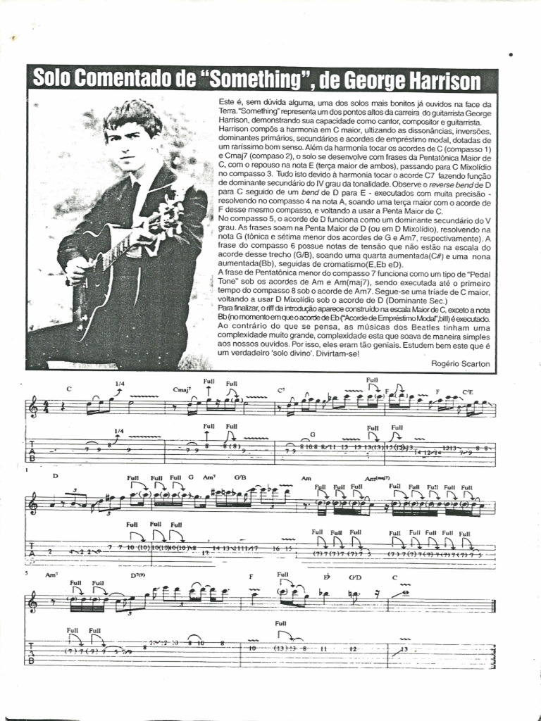 Somethin Solo - George Harrison | PDF