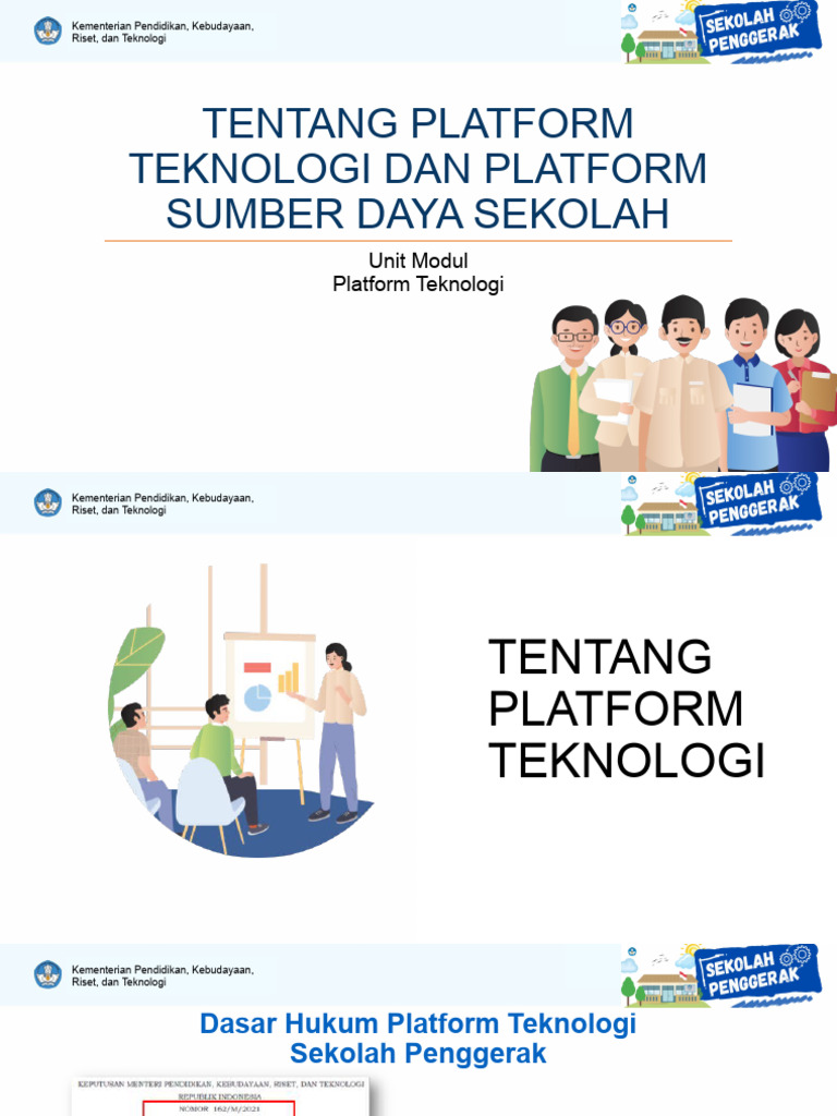 Materi Tentang Platform Teknologi Dan Platform Sumber Daya Sekolah | PDF
