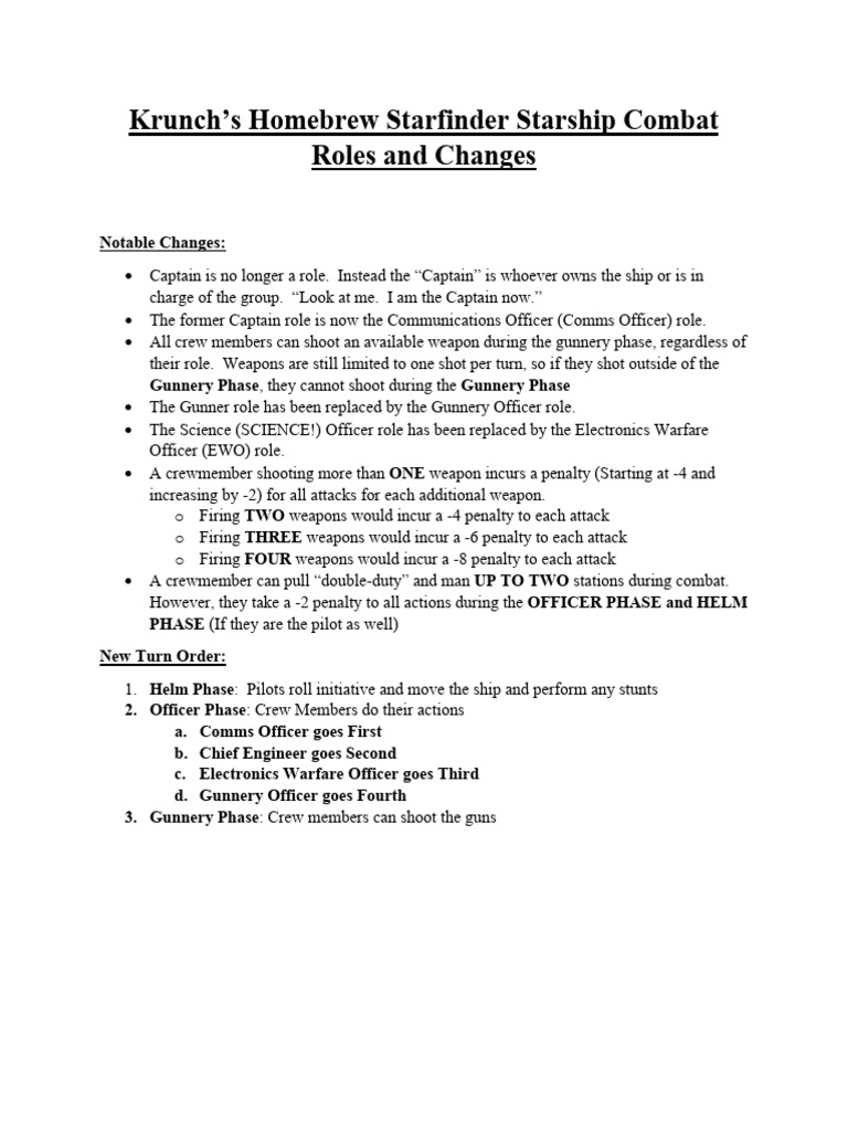 Starship Combat Homebrew | PDF | Naval Artillery | Artillery