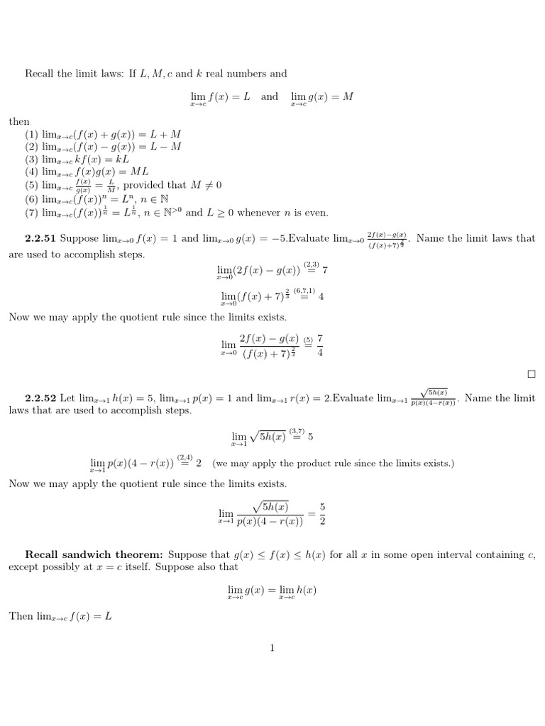 PS 2 | PDF | Differential Calculus | Mathematical Objects