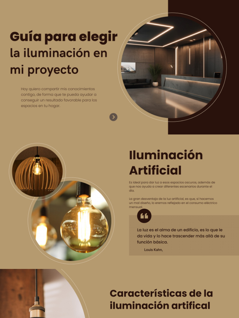 Guía para Iluminar Tu Próximo Proyecto | PDF