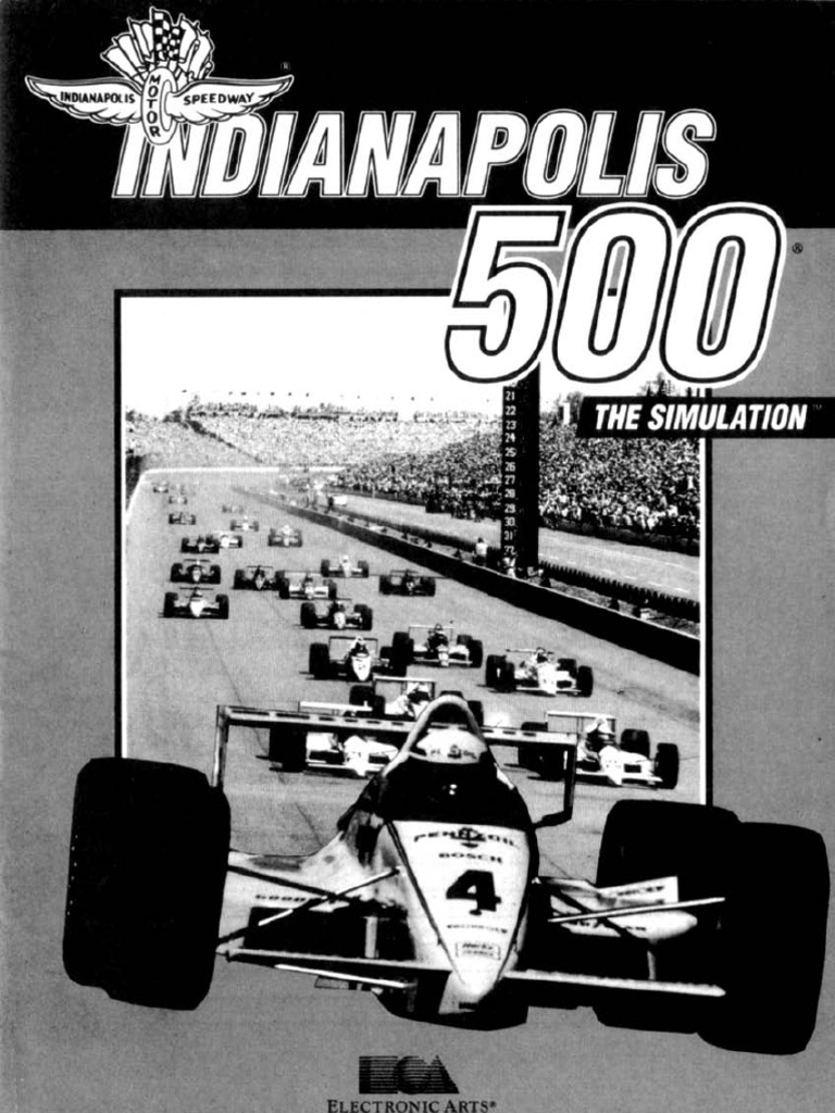 Indianapolis-500-The-Simulation Manual DOS EN | PDF