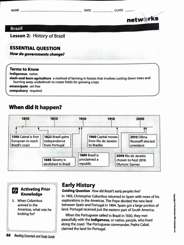Final Version History of Brazil | PDF | Brazil | Portugal