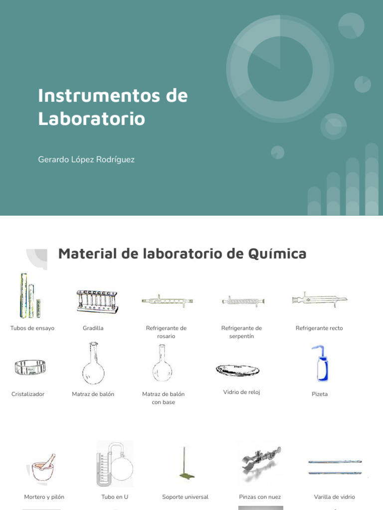 Instrumentos de Laboratorio | PDF | Equipo de laboratorio
