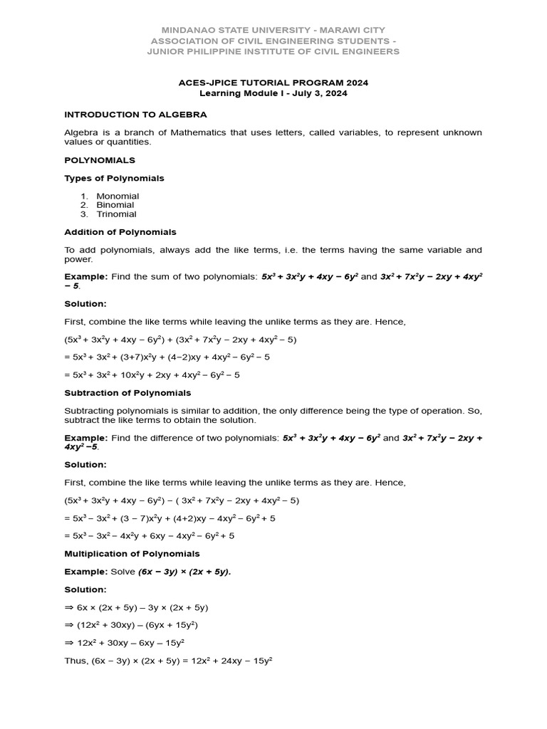 Modules | PDF | Trigonometric Functions | Quadratic Equation