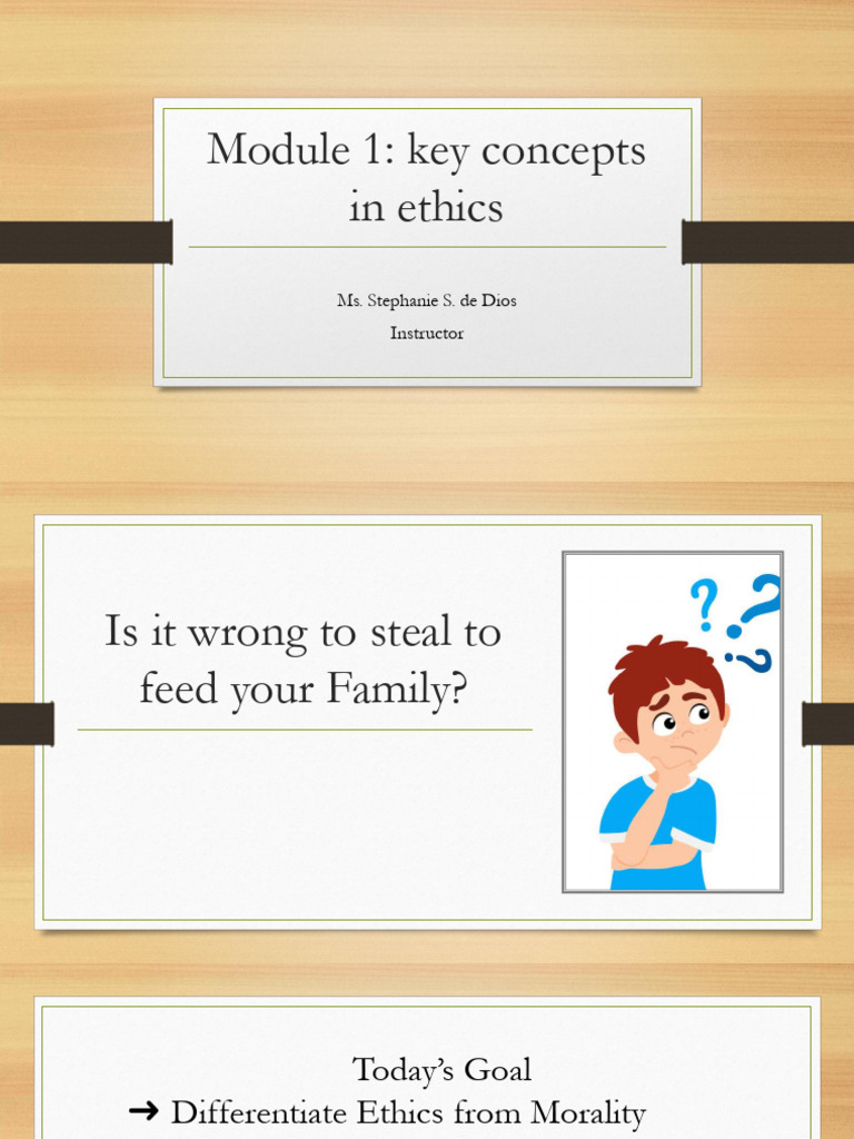 LESSON-1 | PDF | Morality | Psychology