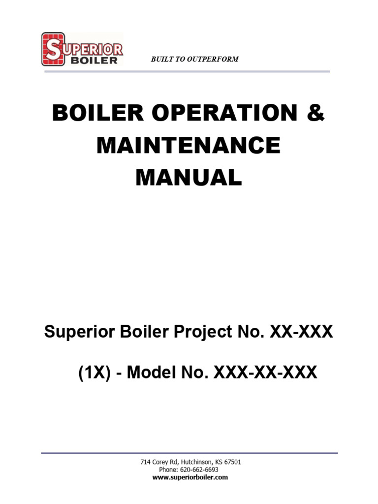 Watertube Sample OM122023 | PDF | Boiler | Water