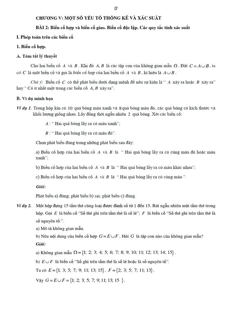 Xác Suat NC | PDF