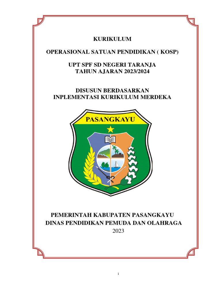 Kosp SDN 206 2023-2024 | PDF
