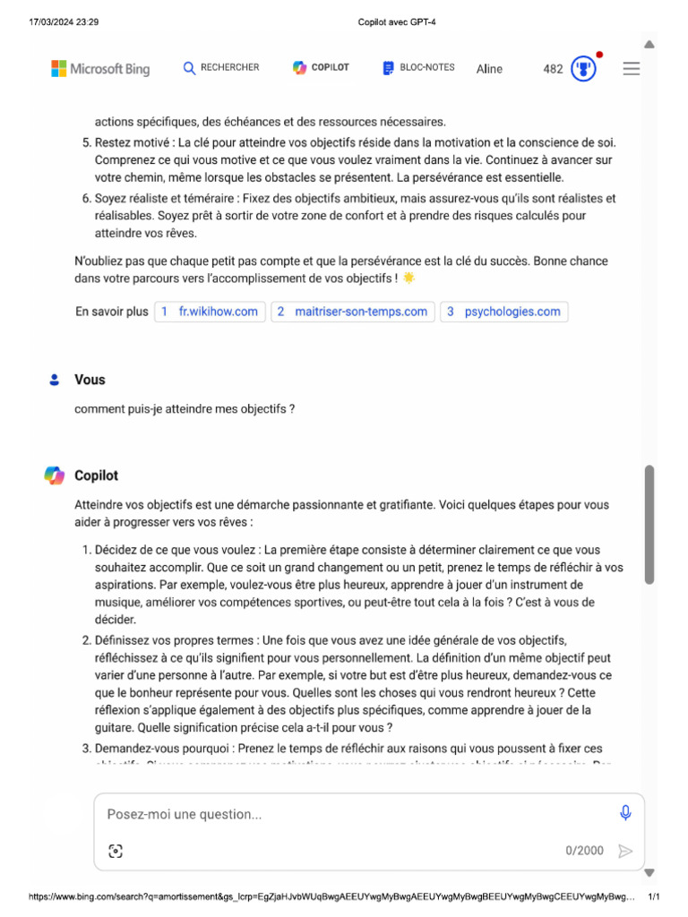Comment Atteindre Ses Objectifs | PDF