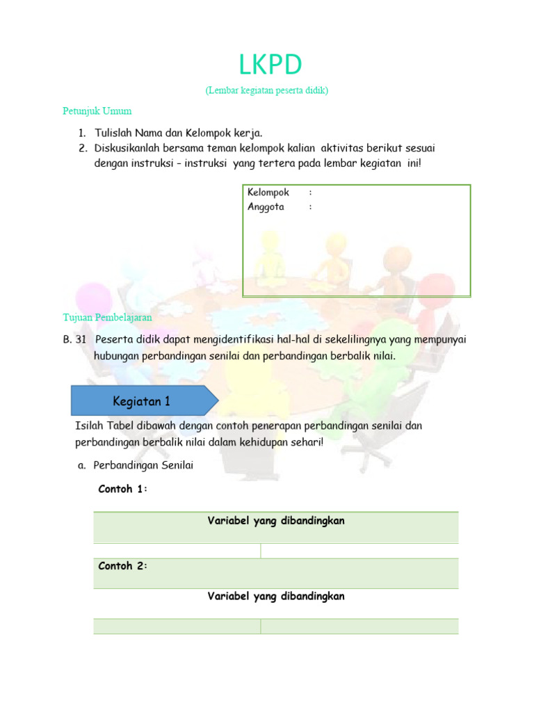 Bilangan (LKPD) | PDF