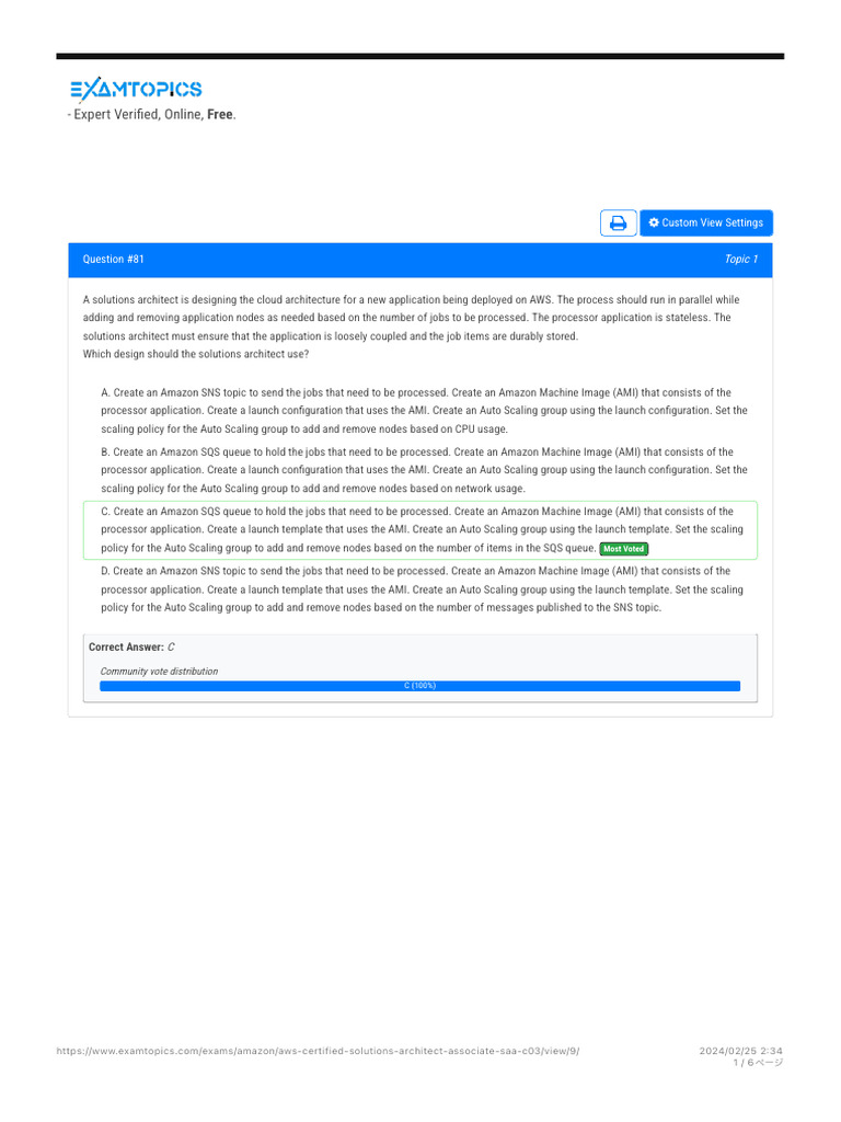81 Merged | PDF | Amazon Web Services | Databases