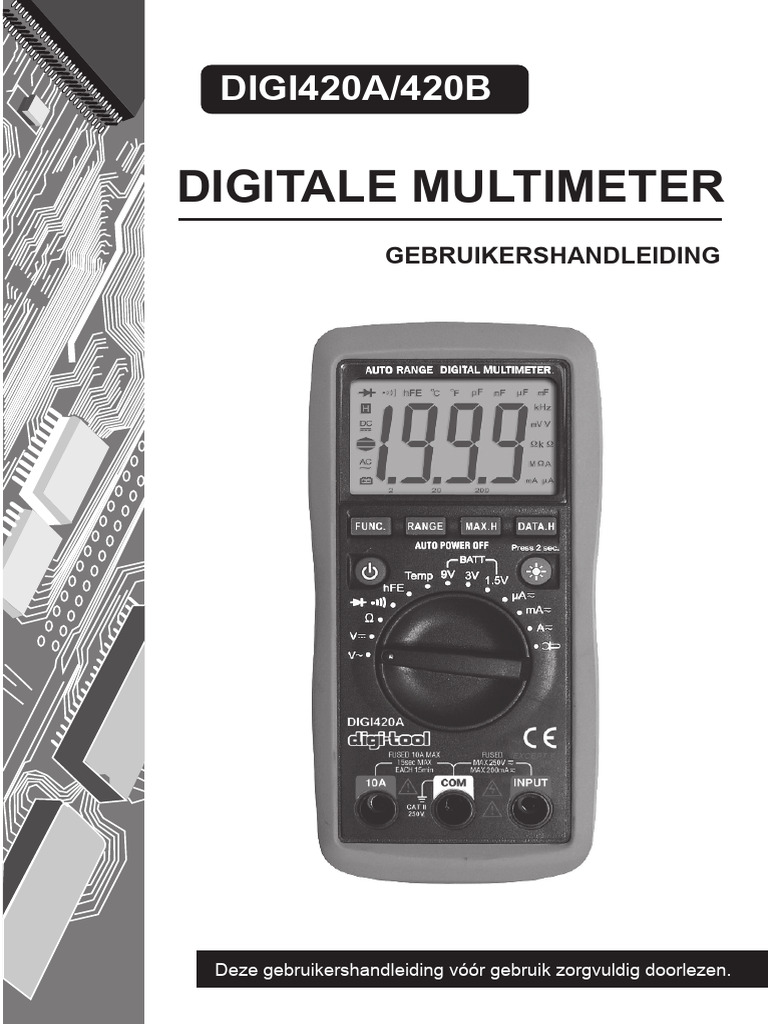 Digi Tool 420a | PDF