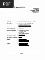 Oecd/Ocde 404: Oecd Guideline For Testing of Chemicals | PDF | Animal ...