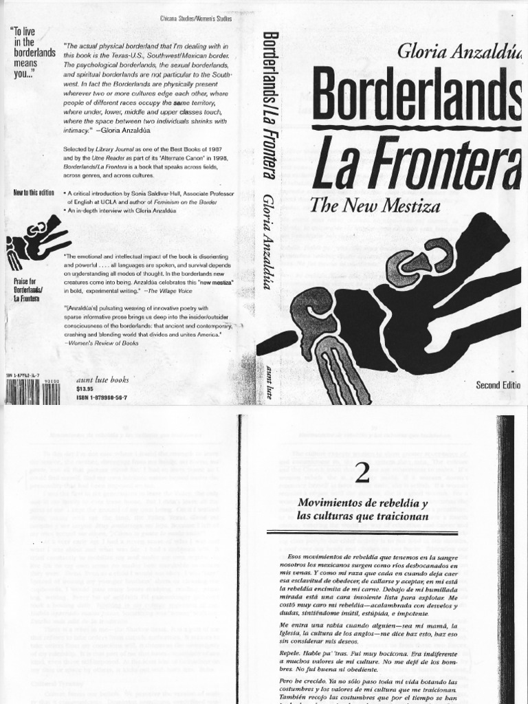 Anzaldua - Borderlands - Ch.2 - 7 - and Borderlands Poem | PDF