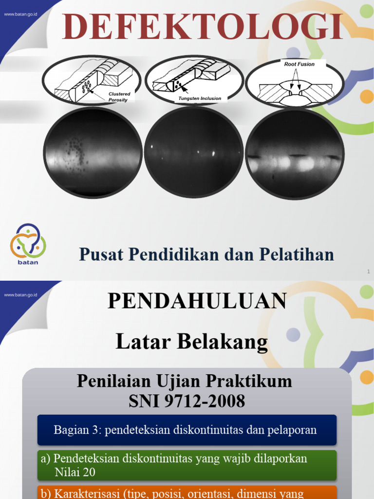 2017 Defectology Dan Interpretasi Film Radiografi | PDF