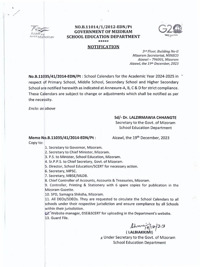 School Calendar For The Academic Year 2024 2025 | PDF | Traditions ...
