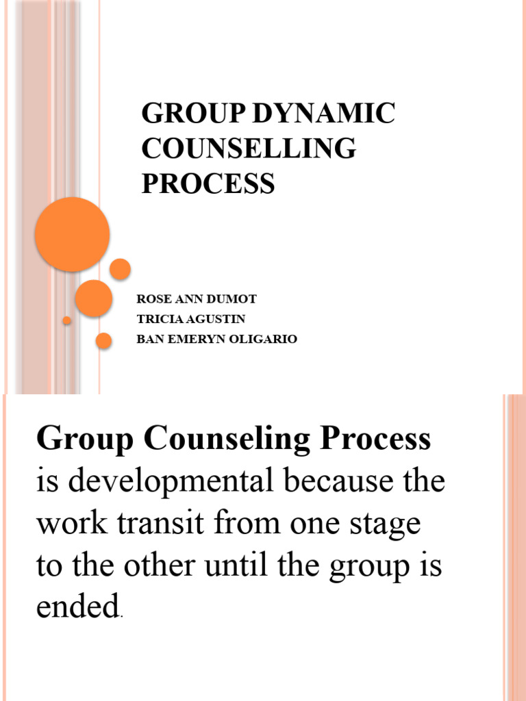 Group Dynamic Counselling Process | PDF | Applied Psychology | Cognition