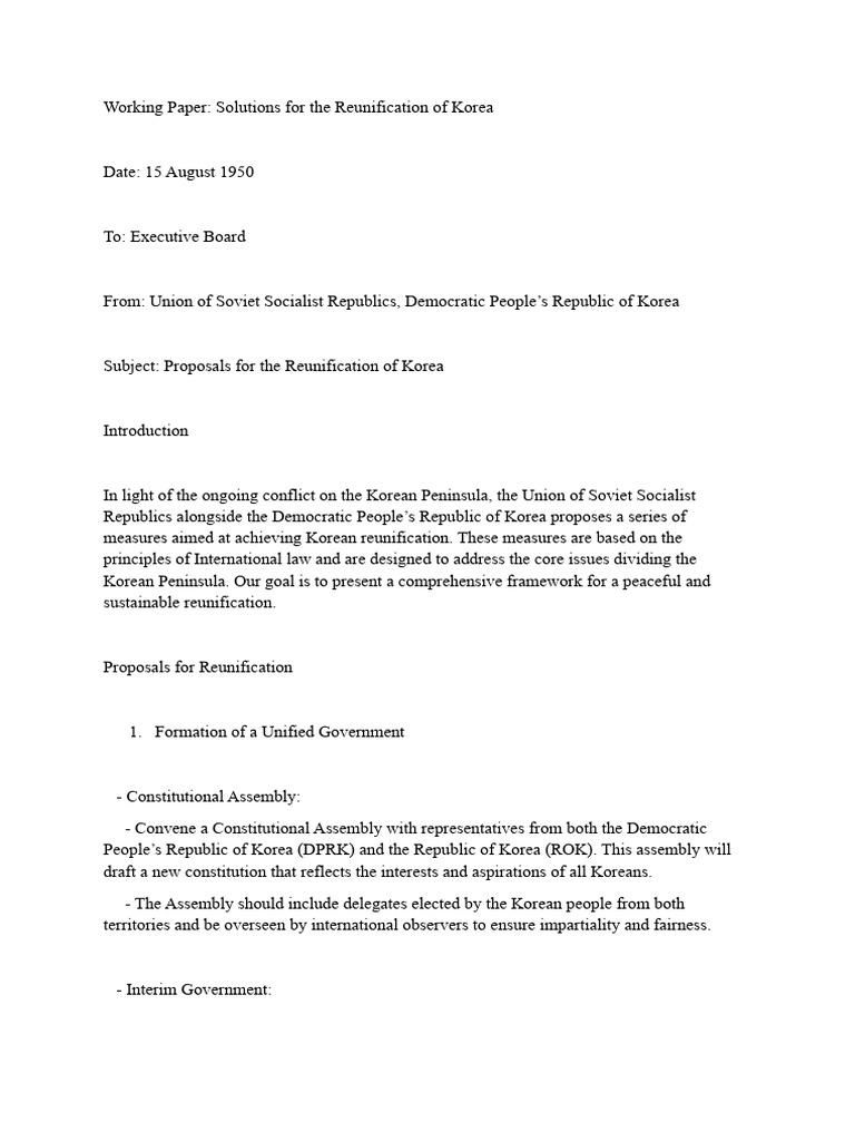 Working Paper USSR and DPRK | PDF | North Korea | World Politics