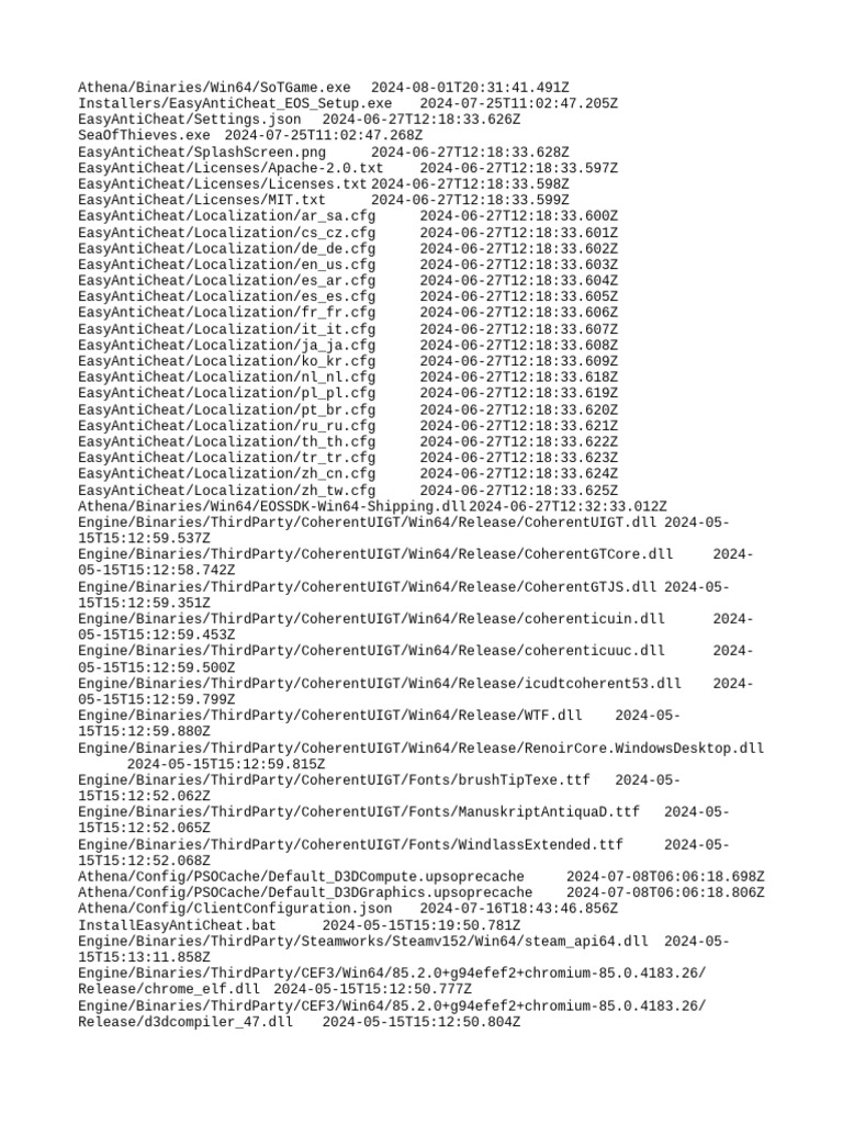 Manifest NonUFSFiles Win64 | PDF | Operating System Families | Software Development