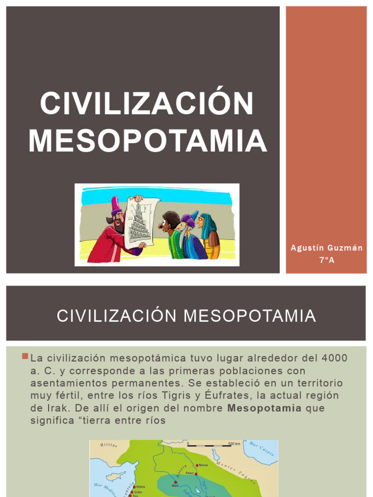 Civilización Mesopotamia | PDF | Mesopotamia | Agricultura