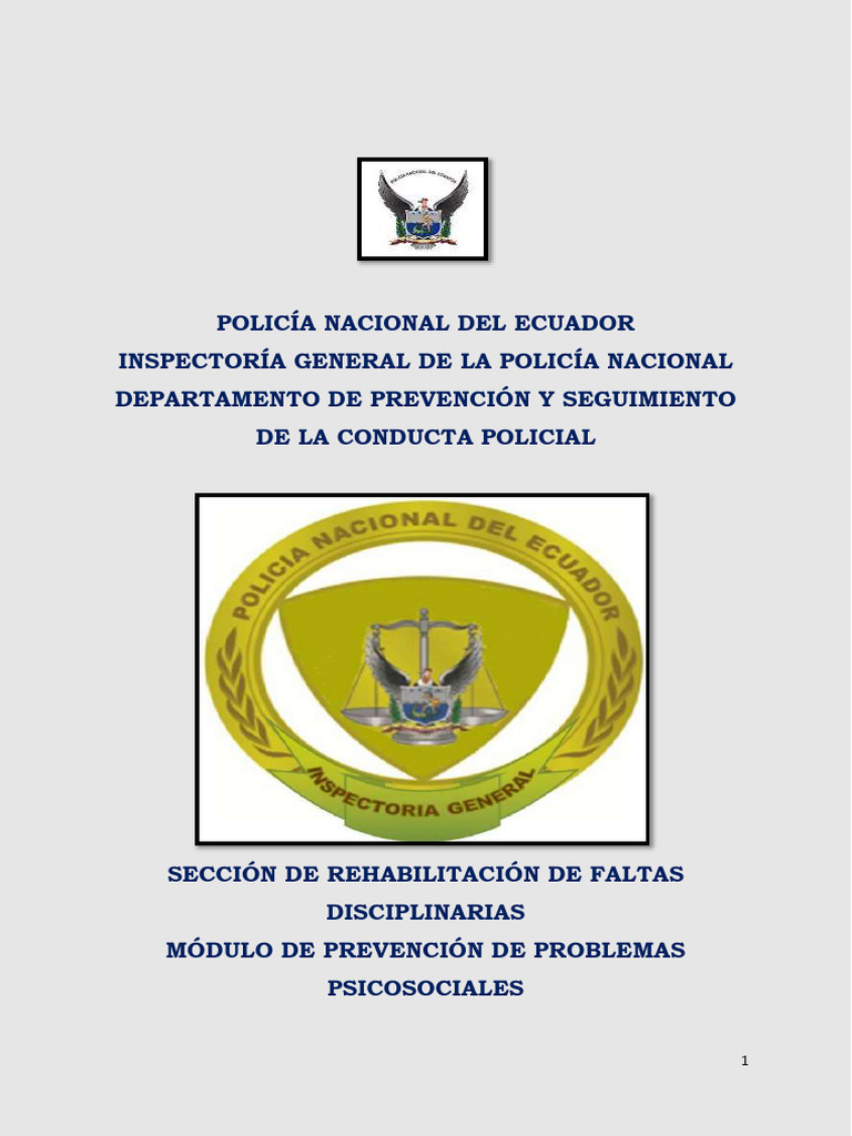 3 Módulo Prevención Problemas Sicosociales RF | PDF | Amor | Mente