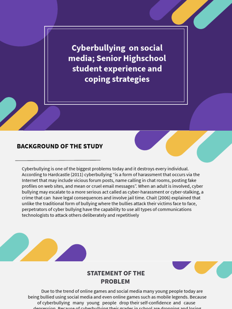 Cyberbullying G4diamond | PDF | Cyberbullying | Bullying