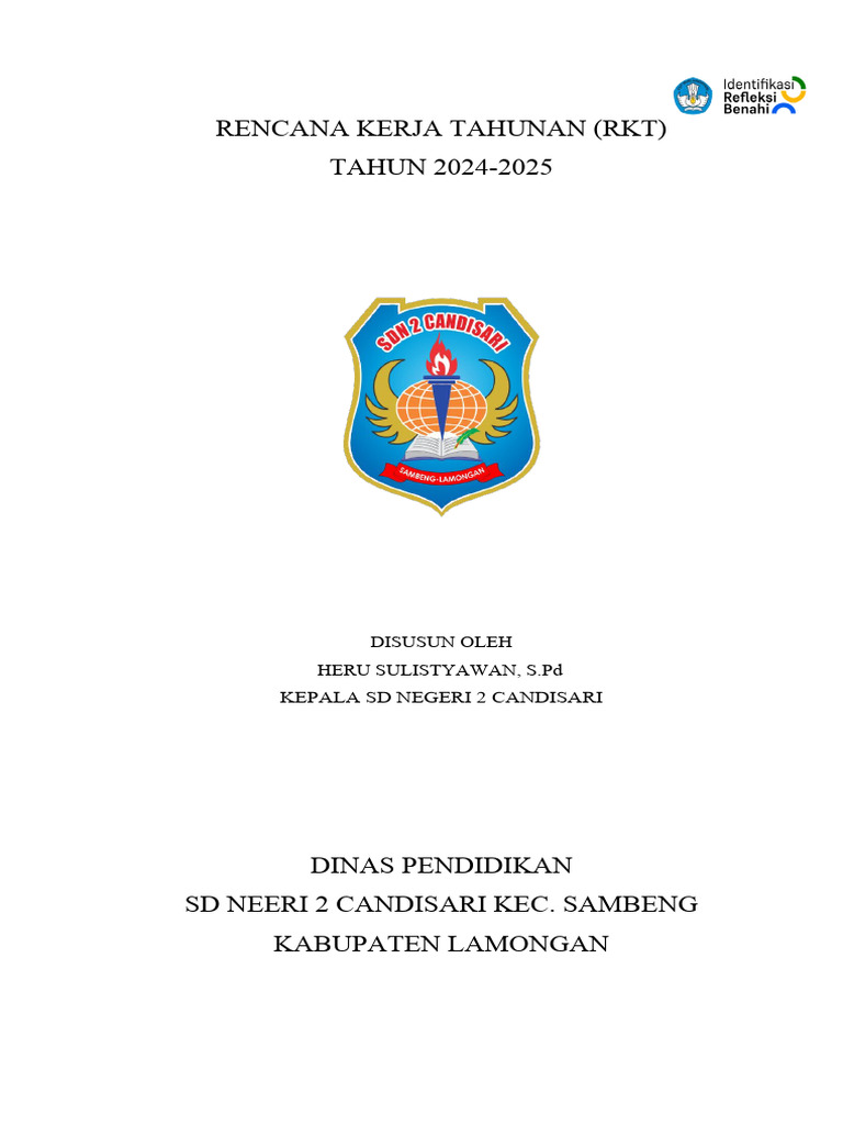 RKT SD Negeri 2 Candisari 2024-2025 | PDF