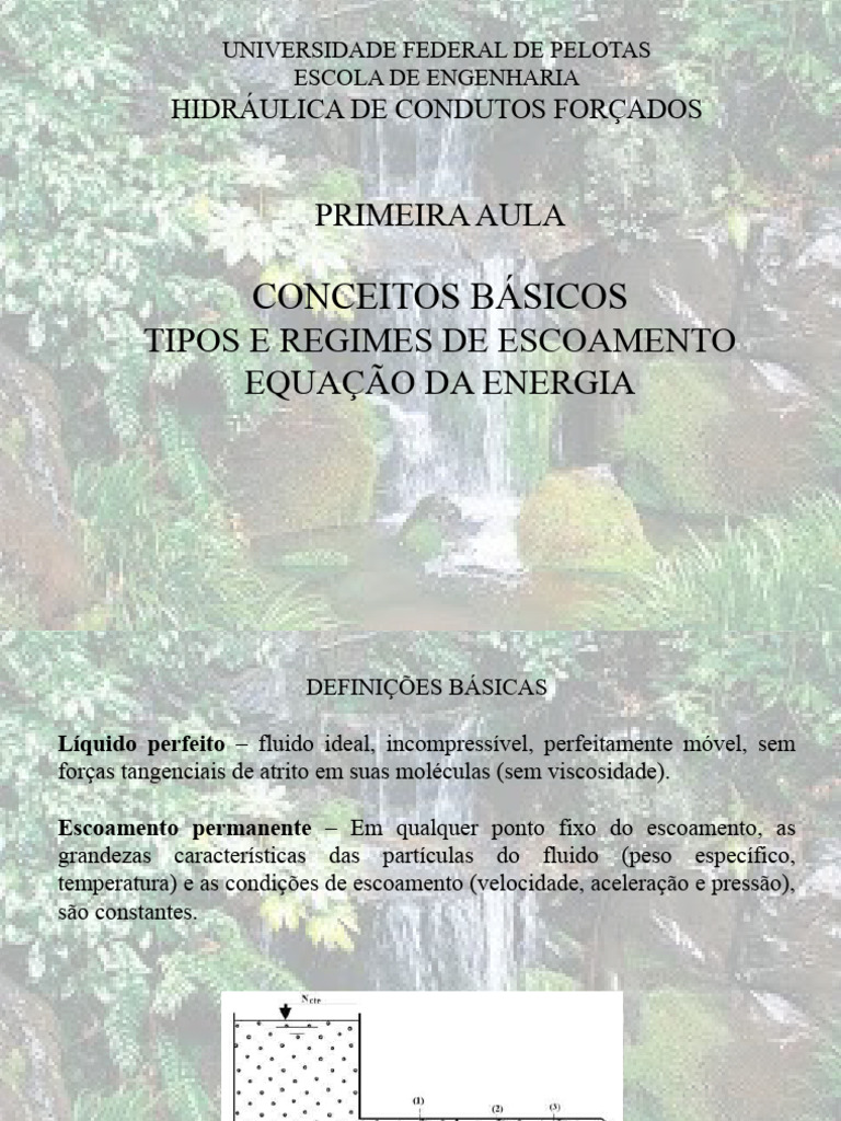 Aula 1 - CONCEITOS BÁSICOS | PDF | Mecânica dos fluidos | Líquidos