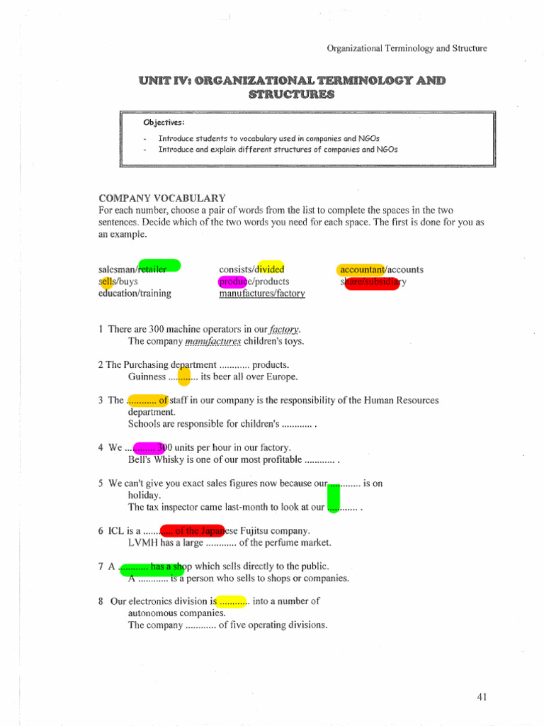 Employment Unit 4 | PDF
