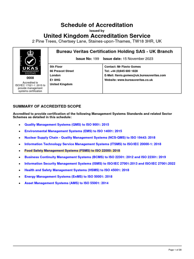 0008Management-Systems Acreditation BV | PDF | Iso 9000
