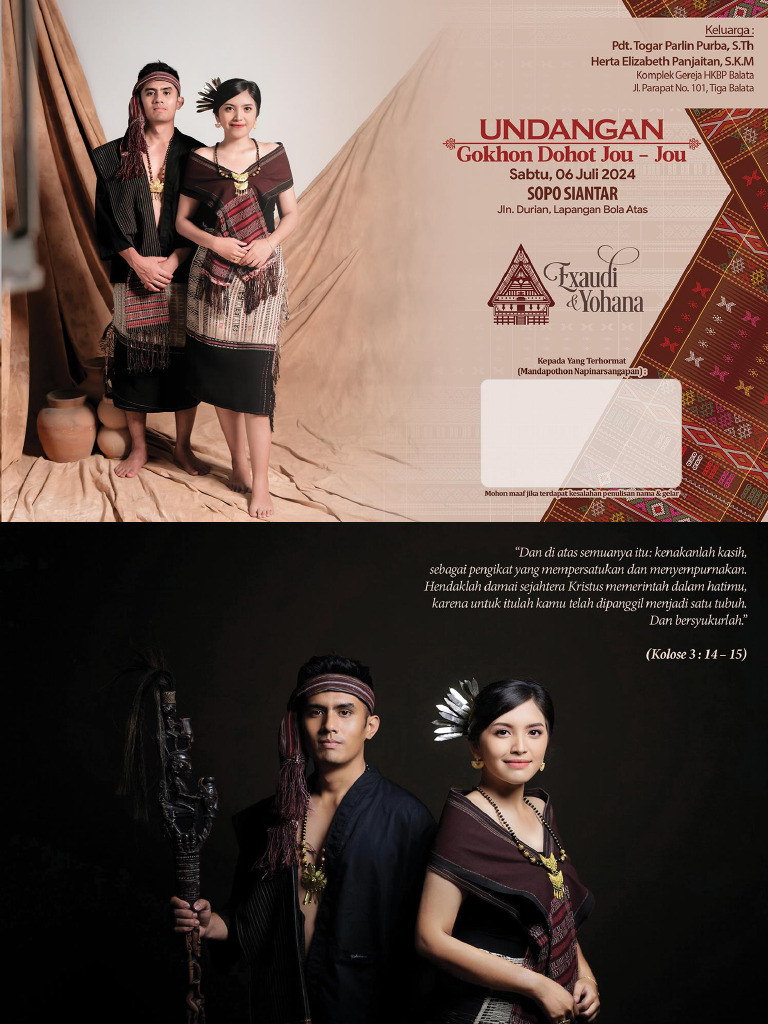 Undangan Exaudi | PDF