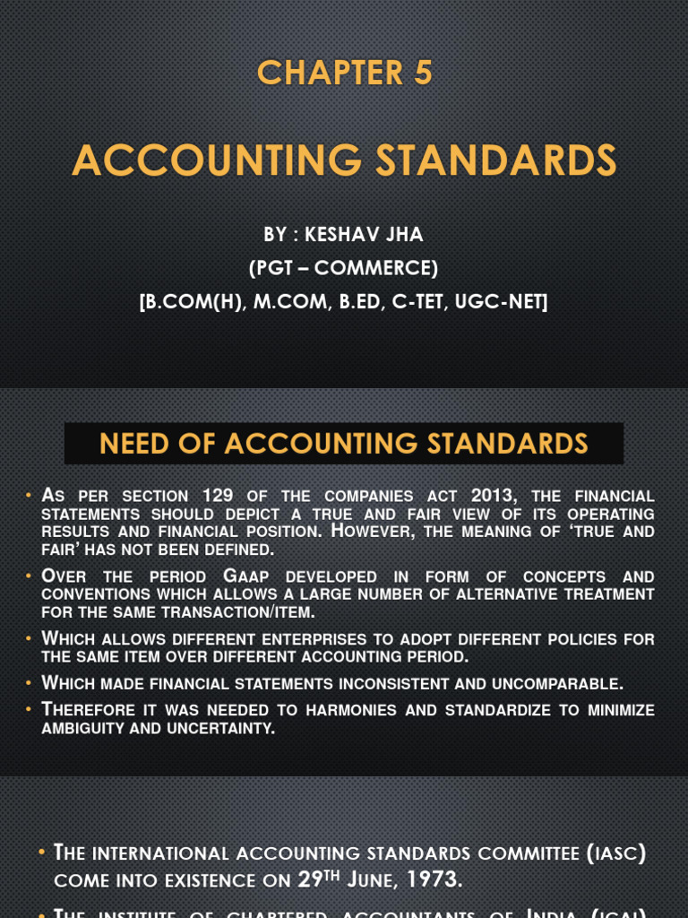 Ch 5 Pdf International Financial Reporting Standards Historical Cost