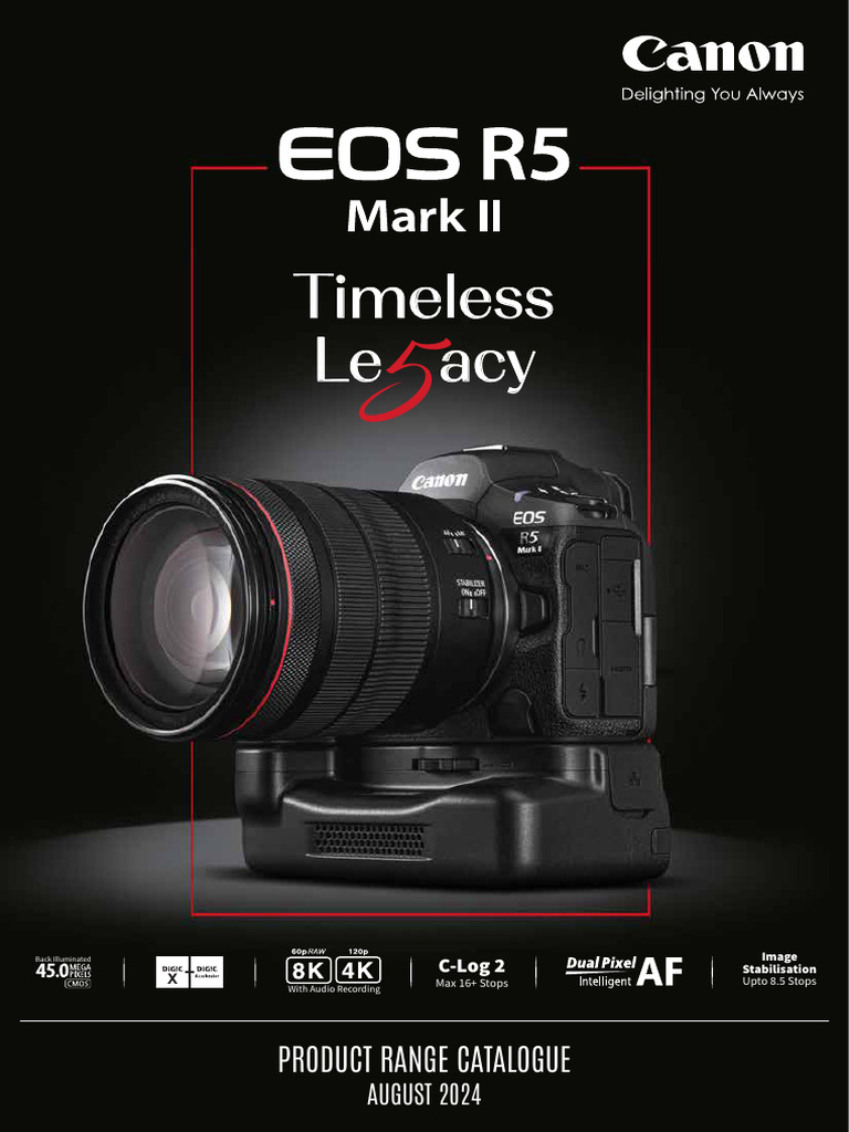 Range Brochure | PDF | Digital Single Lens Reflex Camera | Canon Eos