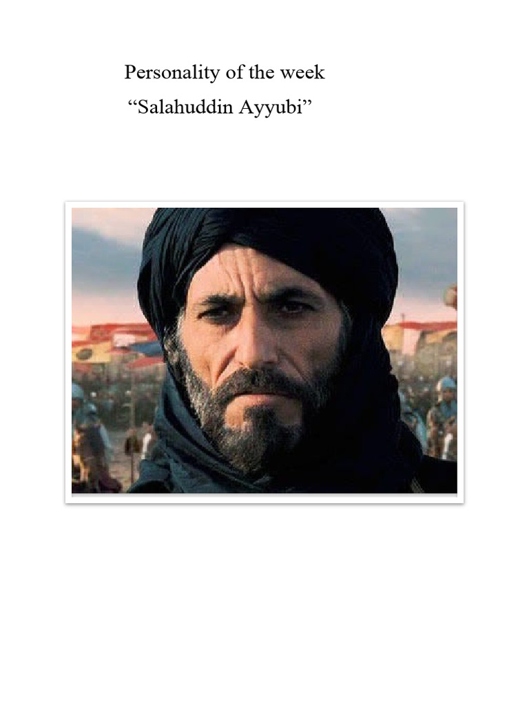 Personality of the week | PDF